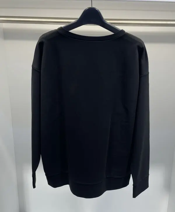 Max Mara Long Sleeve T-shirt With Logo Pattern