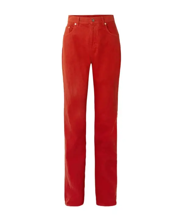 Gabriela Hearst High-waisted Straight Leg Jeans - Orange