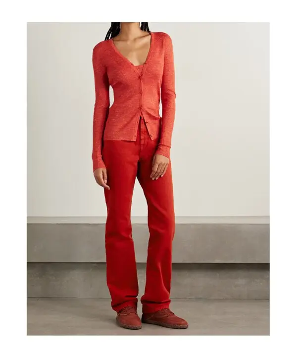Gabriela Hearst High-waisted Straight Leg Jeans