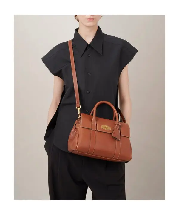 Mulberry Bayswater Small Top Handle Bag - Brown