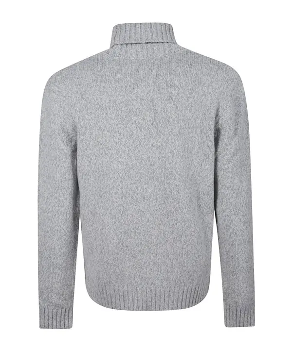 Eleventy Long-sleeved Argyle Sweater