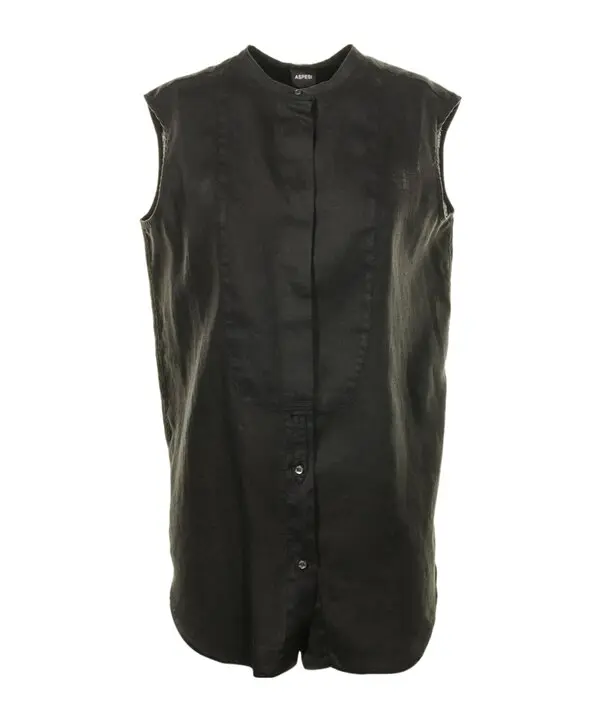 Aspesi Sleeveless Button-up Top