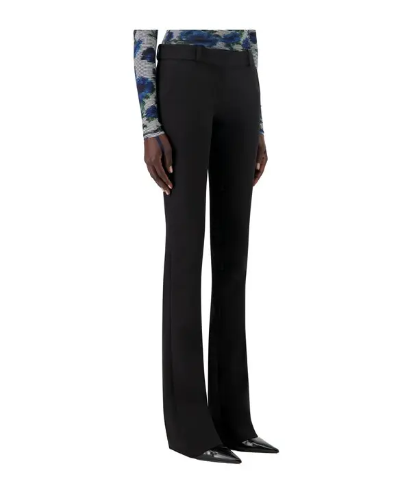 Coperni Rear-pocket Flared Trousers - Black