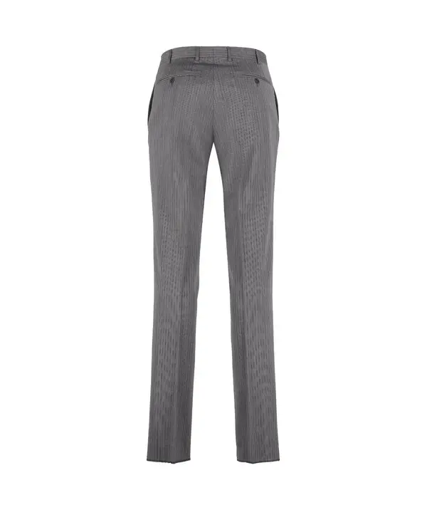 Canali Tailored Trousers - Gray