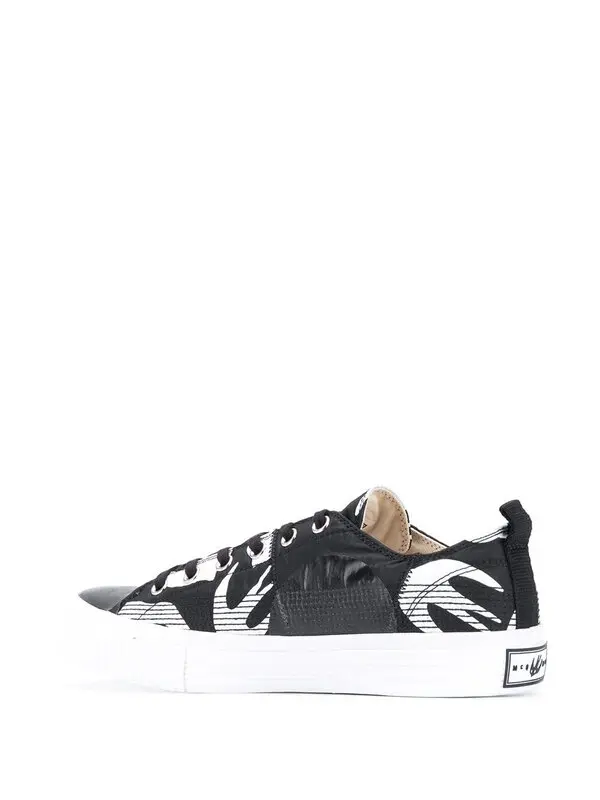 Alexander McQueen Swallow Print Low-top Sneakers