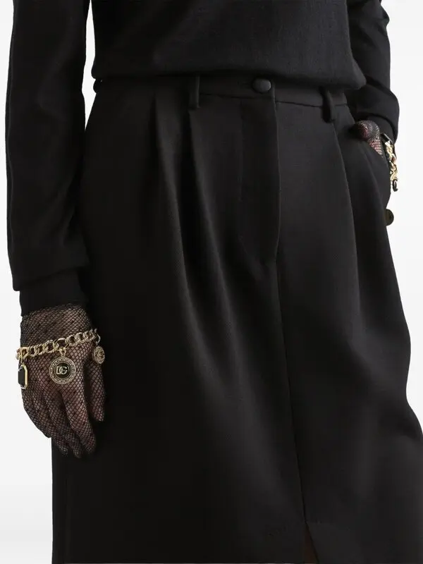 Dolce & Gabbana Pleated Midi Skirt - No