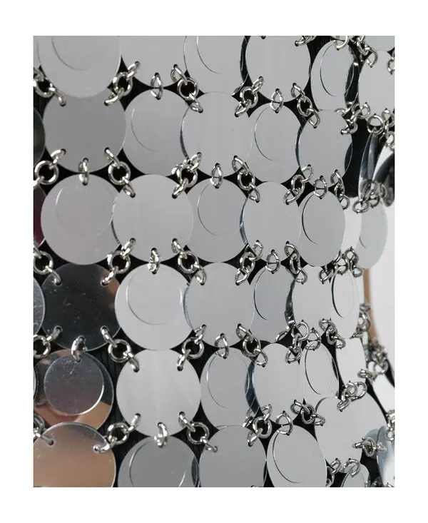 Rabanne Round Discs Embellished Top