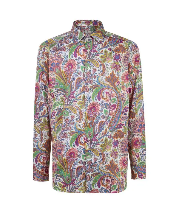 Etro Paisley-print Long-sleeve Shirt