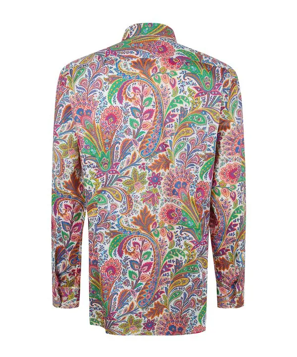 Etro Paisley-print Long-sleeve Shirt