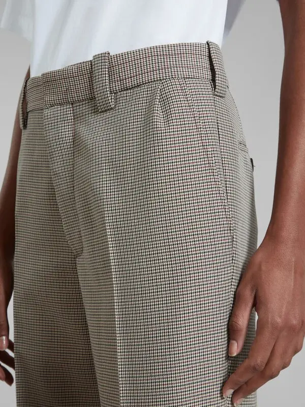Marni Houndstooth Checked Trousers
