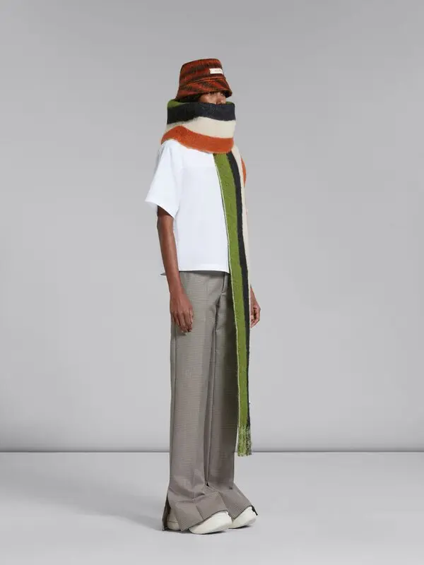 Marni Houndstooth Checked Trousers
