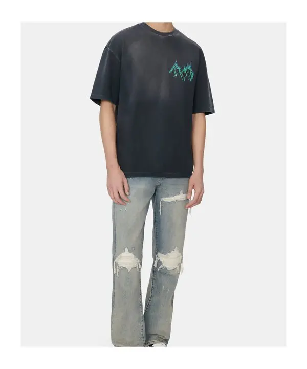 Amiri Crystal Flames T-shirt