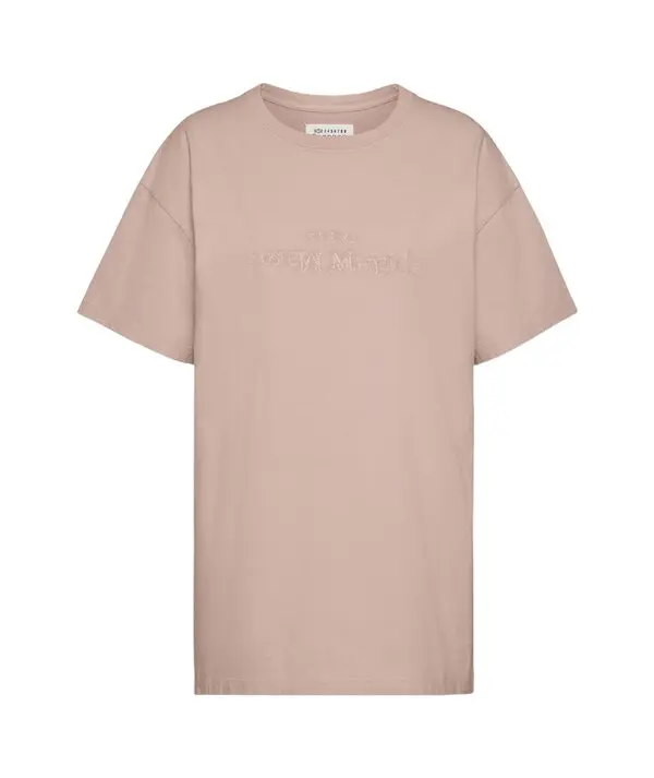 MAISON MARGIELA Embroidered Crewneck T-shirt - Pink