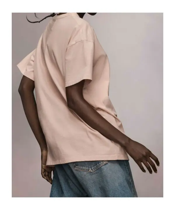 MAISON MARGIELA Embroidered Crewneck T-shirt - Pink