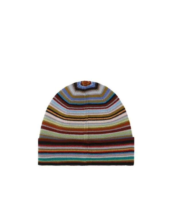 Paul Smith Stripe Intarsia-knit Slip-on Beanie