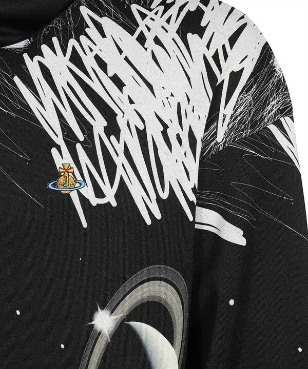 VIVIENNE WESTWOOD All-over Graphic Print Hoodie