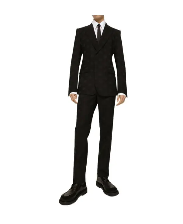Dolce & Gabbana Dolce Gabbana Dg Jacquard Single-breasted Jacket