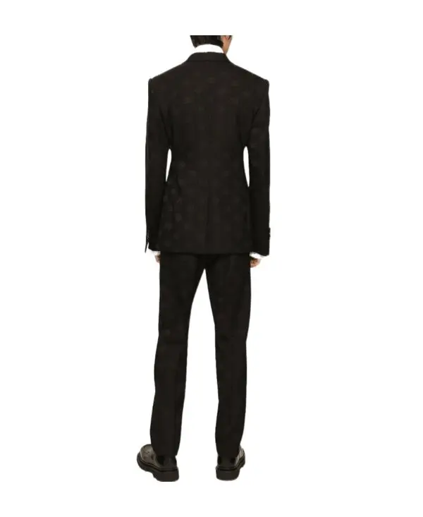 Dolce & Gabbana Dolce Gabbana Dg Jacquard Single-breasted Jacket