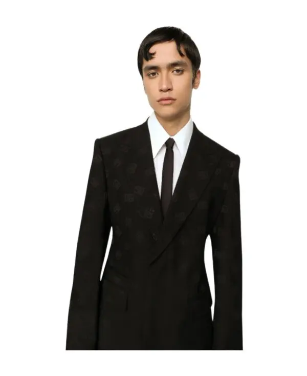 Dolce & Gabbana Dolce Gabbana Dg Jacquard Single-breasted Jacket