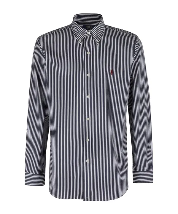Polo Ralph Lauren Striped Button-down Shirt - Black