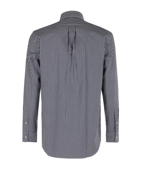 Polo Ralph Lauren Striped Button-down Shirt - Black
