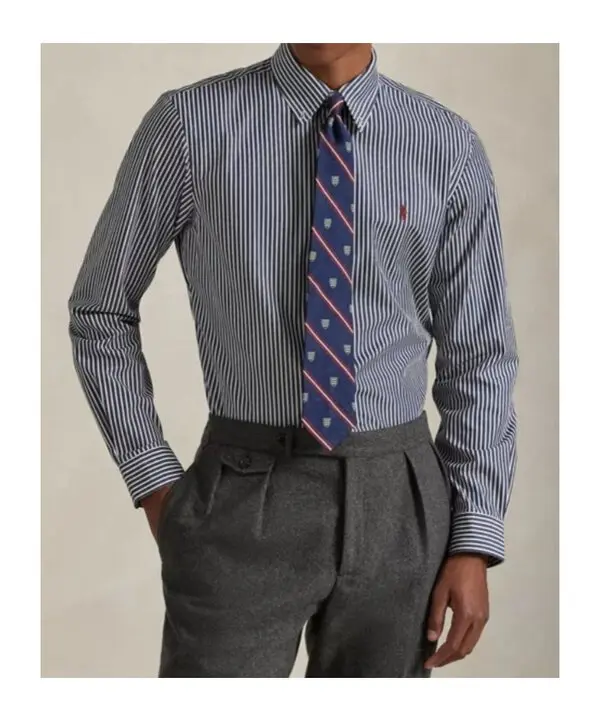 Polo Ralph Lauren Striped Button-down Shirt - Black