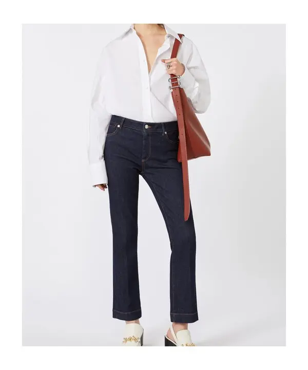 Sportmax Leather Shoulder Bag