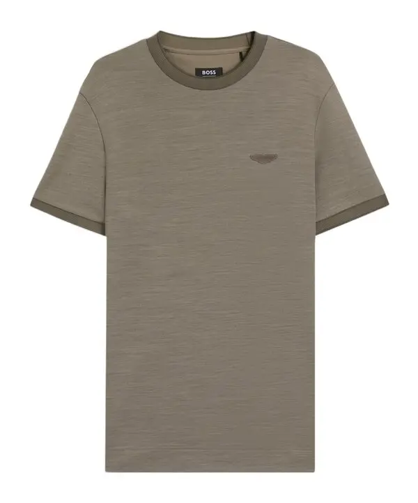 Hugo Boss X Aston Martin Logo-detail T-shirt