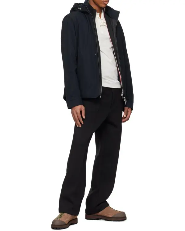 Moncler Logo Patch Cotton Neoprene Sweatpants