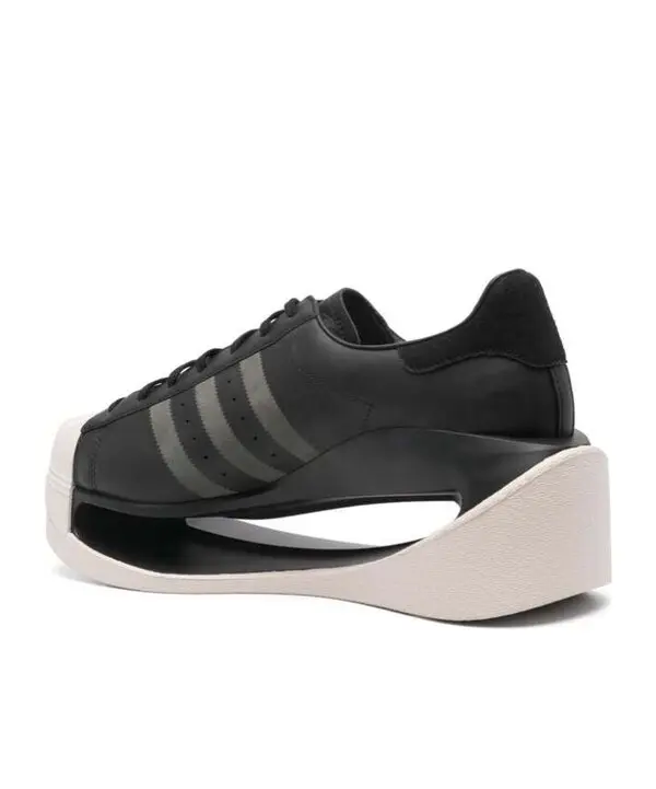 Y3 Gendo Superstar Lace-up Sneakers - Black
