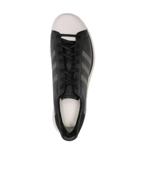 Y3 Gendo Superstar Lace-up Sneakers - Black