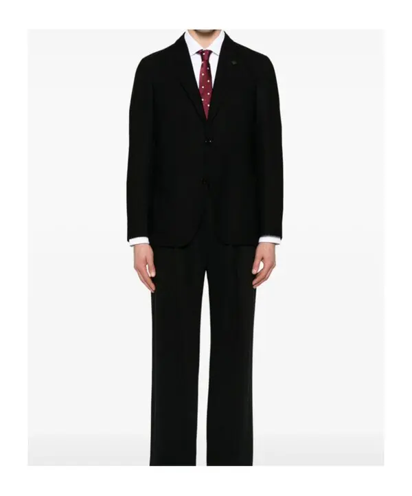 MAZZARELLI Lapel Long Sleeve Shirt - White