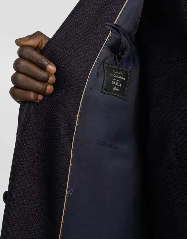 Dolce & Gabbana Dolce Gabbana Single-breasted Tailored Suit - Black