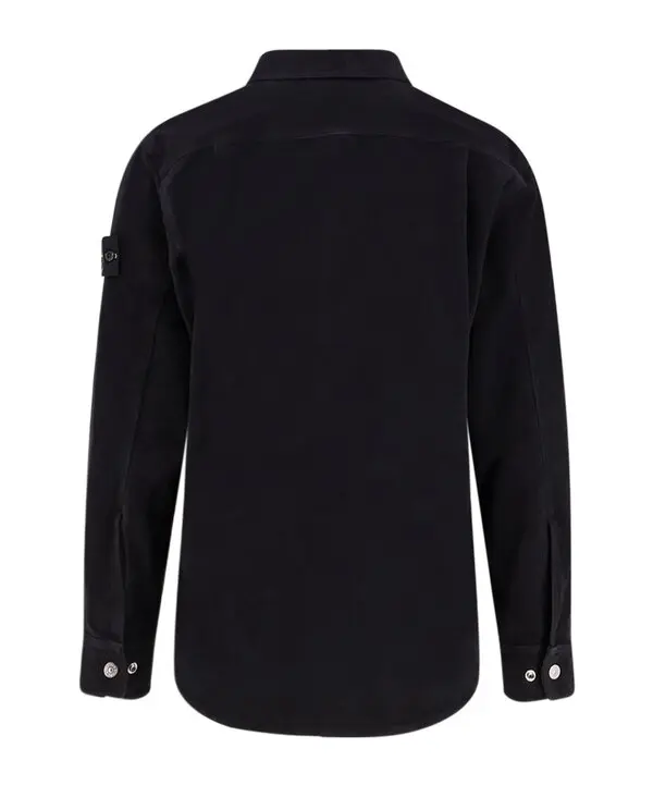 Stone Island Snap-button Patch Shirt