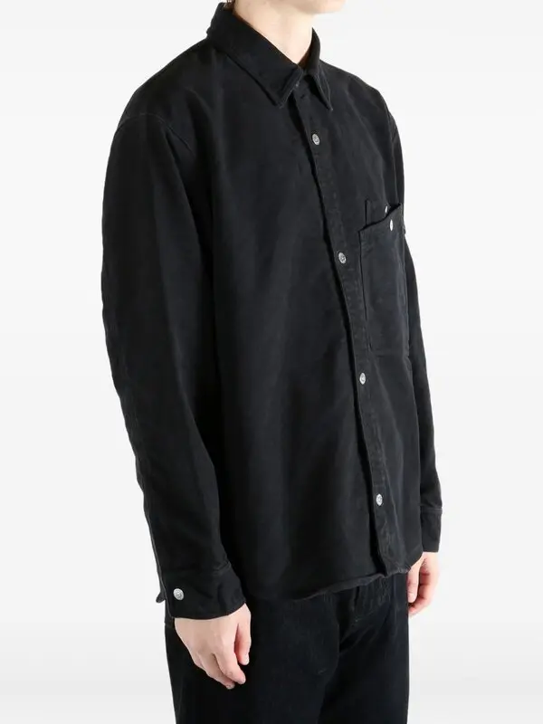 Stone Island Snap-button Patch Shirt