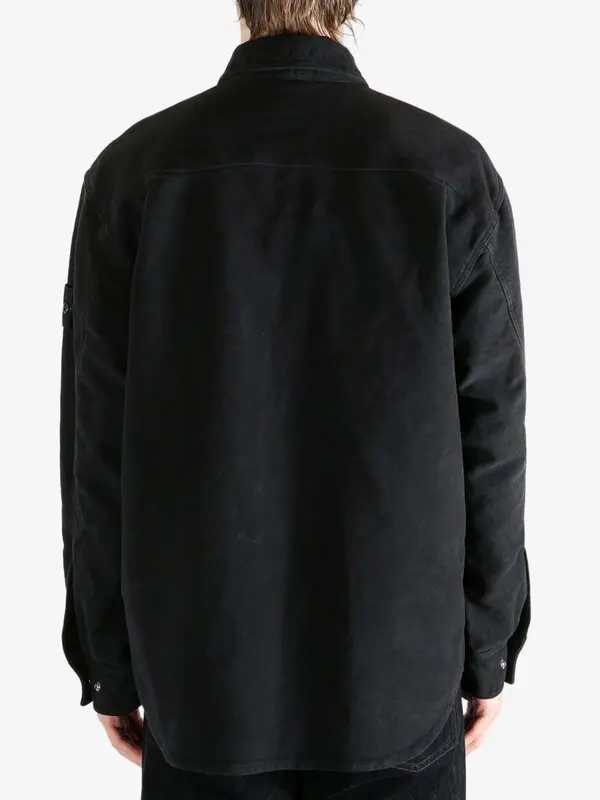 Stone Island Snap-button Patch Shirt
