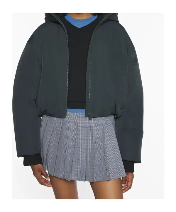 Maison Kitsuné Hooded Zip-up Puffer Jacket