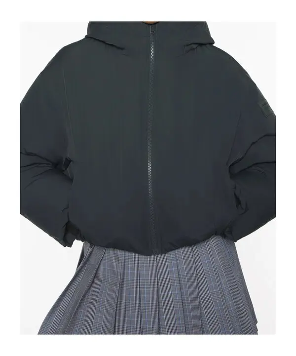 Maison Kitsuné Hooded Zip-up Puffer Jacket