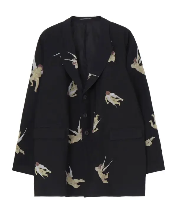 Yohji Yamamoto Angel Pattern Casual Jacket
