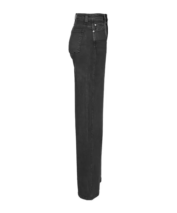 Khaite Dane" High-waisted Wide-leg Jeans