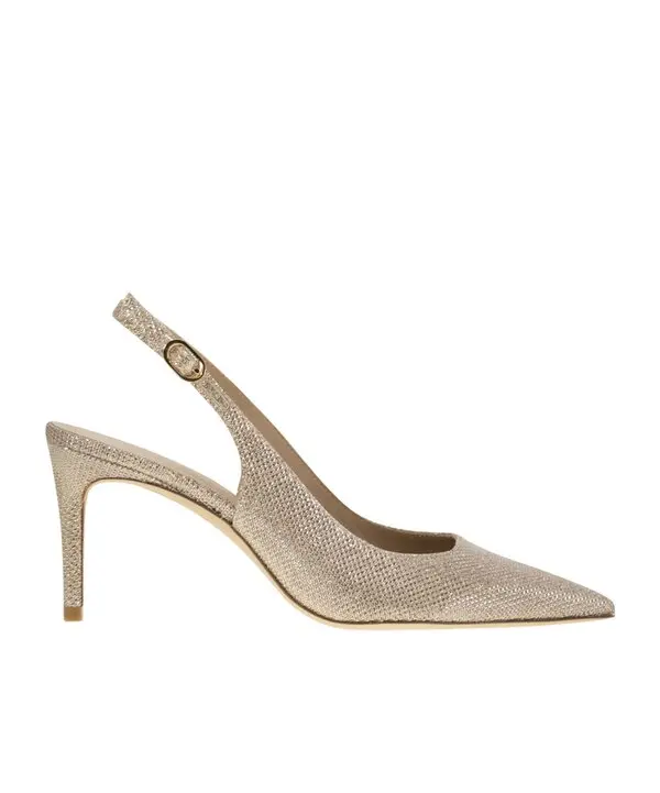 STUART WEITZMAN Pointed Slingback Stiletto Sandals