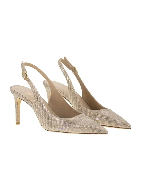 STUART WEITZMAN Pointed Slingback Stiletto Sandals