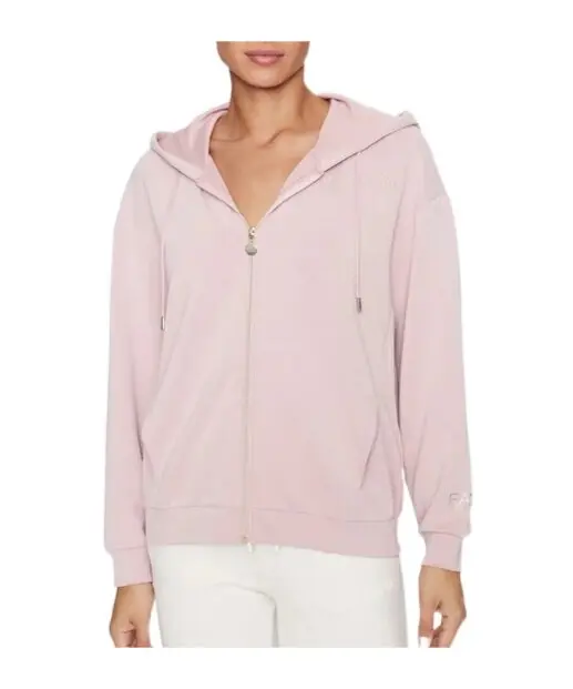 Emporio Armani Logo Hooded Full-zip Sweatshirt