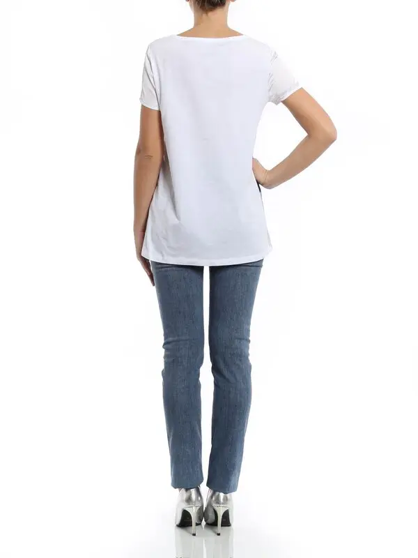 Emporio Armani Printed Round Neck T-shirt