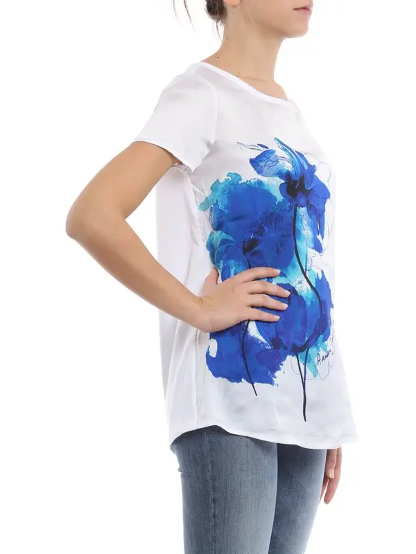 Emporio Armani Printed Round Neck T-shirt