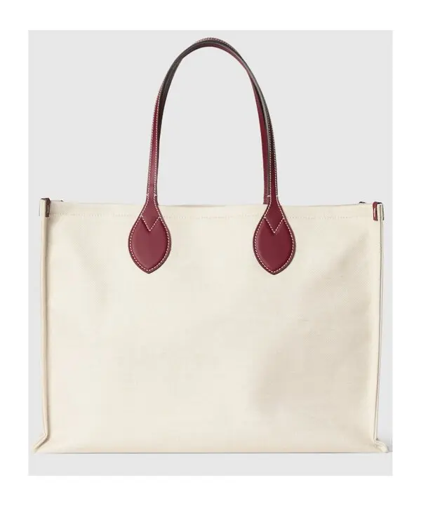 Gucci Logo Printed Tote Bag
