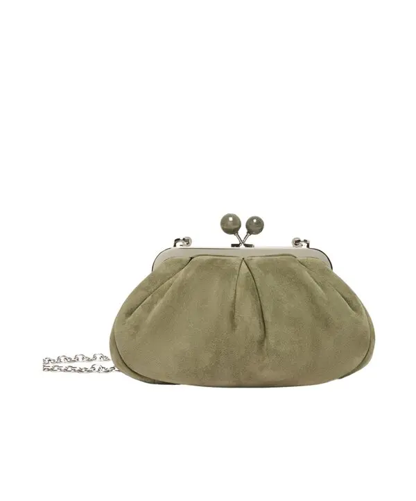 Max Mara Small Pasticcino Chain-strap Shoulder Bag - Mud Color