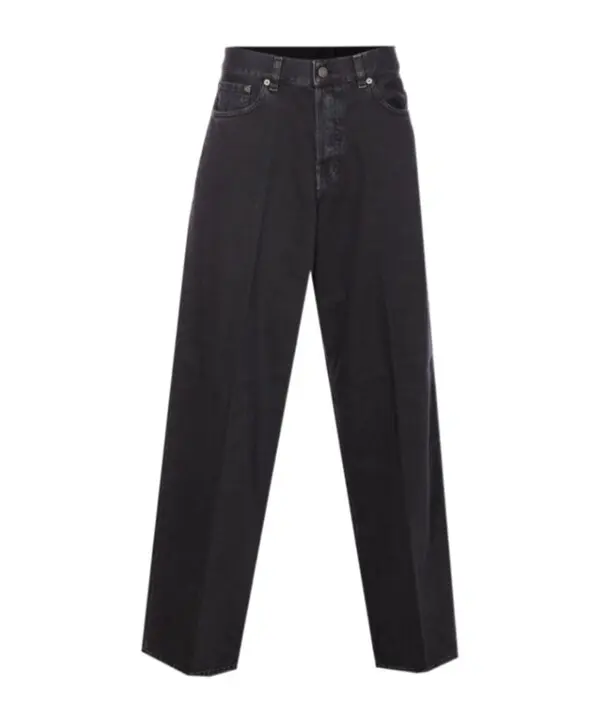 HAIKURE Bethany Wide-leg Jeans - Black
