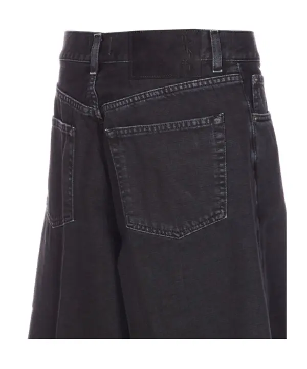 HAIKURE Bethany Wide-leg Jeans - Black