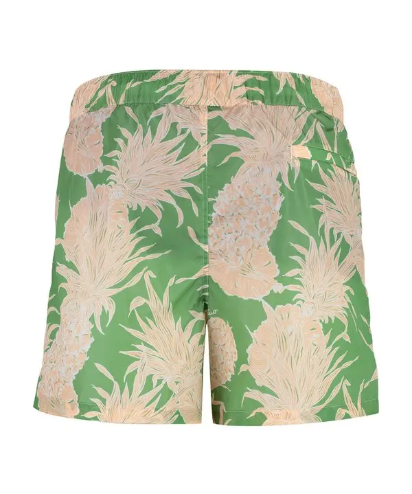 Valentino Garavani Pineapple Print Swim Shorts - Nude